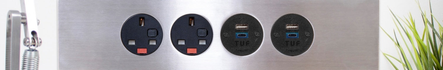 Panel Mount Socket Units | buy from The Power Outlet | The Power Outlet